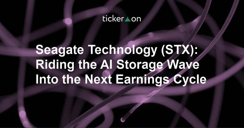 Seagate Technology (STX): Riding the AI Storage Wave Into the Next ...