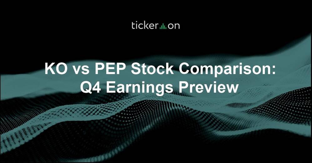 KO vs PEP Stock Comparison: Q4 Earnings Preview