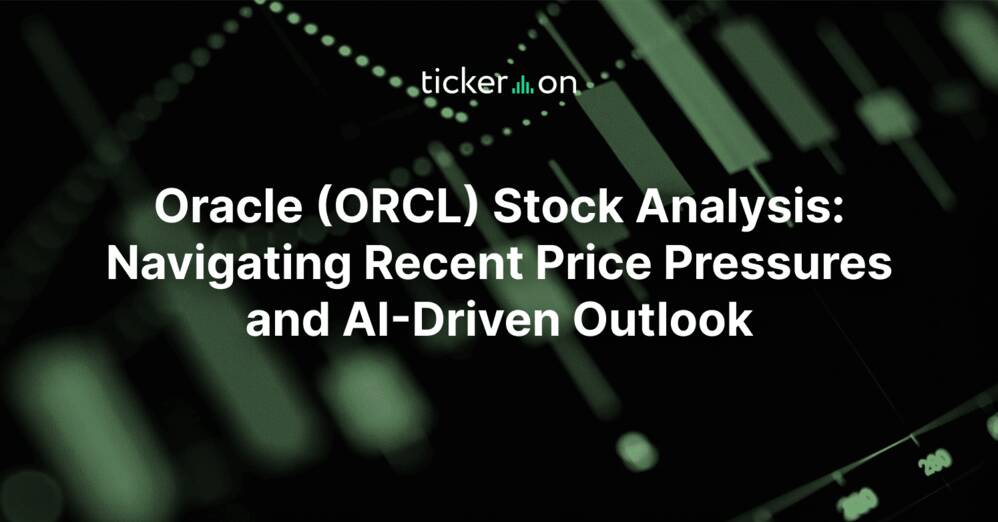 Oracle (ORCL) Stock Analysis: Navigating Recent Price Pressures and AI ...